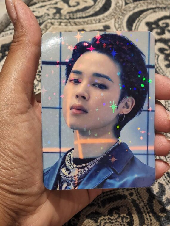Jimin Bulletproof Holographic Photocard - Etsy