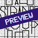 A STRANGE LOOP Mini Broadway Playbill Cross Stitch Pattern (PDF) - Etsy