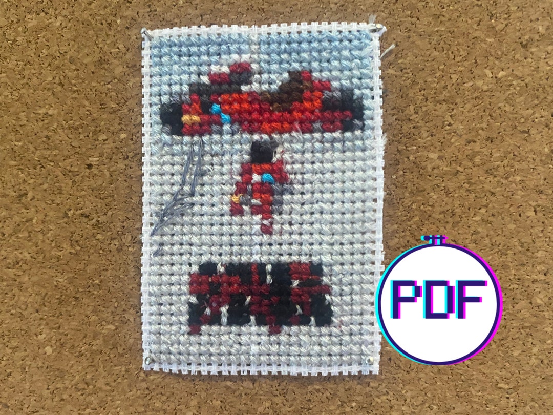 AKIRA Mini Movie Poster Cross Stitch Pattern (PDF) - Etsy