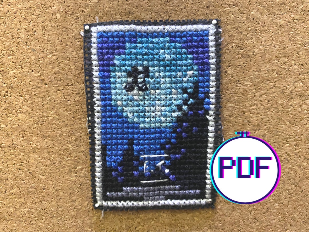 E.T. Mini Movie Poster Cross Stitch Pattern (PDF) - Etsy