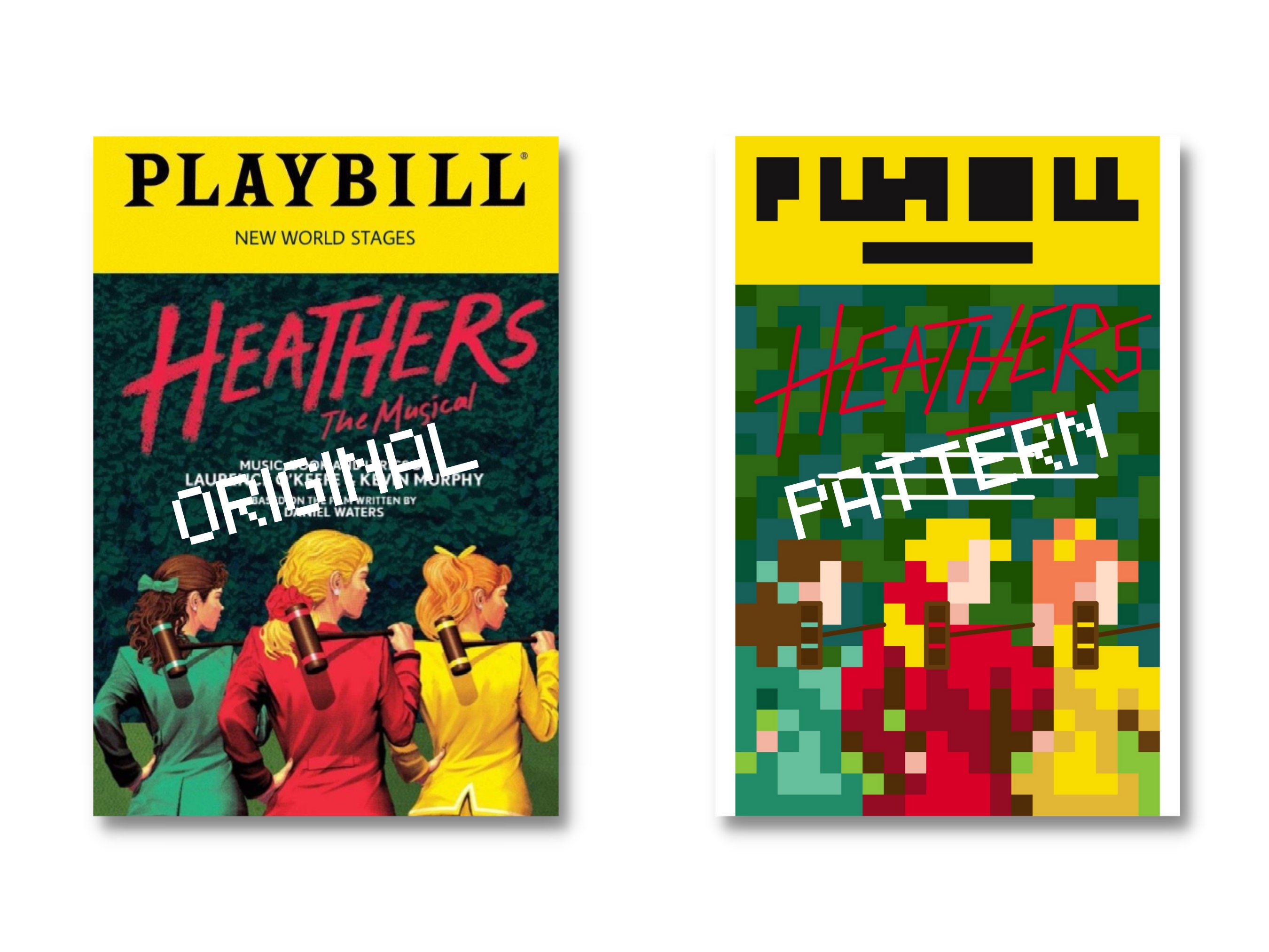 Heathers The Musical Playbill