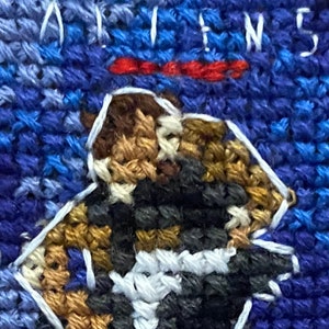 ALIENS Mini Movie Poster Cross Stitch Pattern PDF Download - Etsy