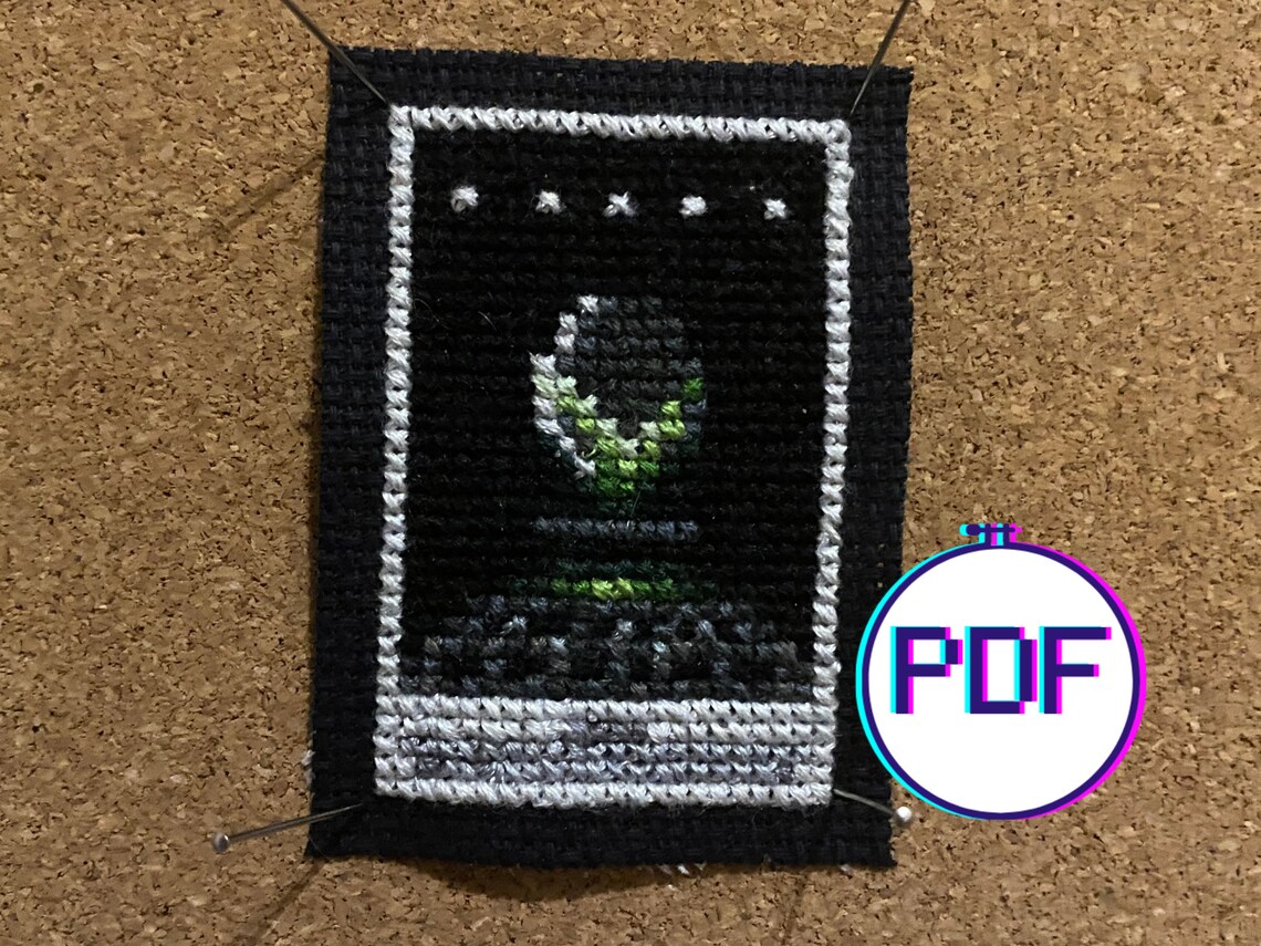 ALIEN Mini Movie Poster Cross Stitch Pattern PDF Download - Etsy