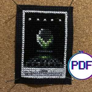 ALIEN Mini Movie Poster Cross Stitch Pattern PDF Download - Etsy