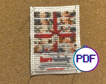 PARASITE Mini Movie Poster Cross Stitch Pattern PDF Download - Etsy