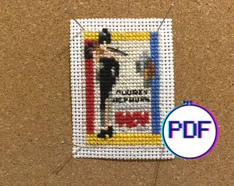 AMÉLIE Mini Movie Poster Cross Stitch Pattern PDF Download | Etsy