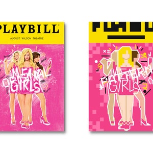 MEAN GIRLS Mini Broadway Playbill Cross Stitch Pattern (PDF) - Etsy