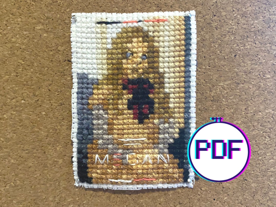 M3GAN Mini Movie Poster Cross Stitch Pattern PDF Download - Etsy