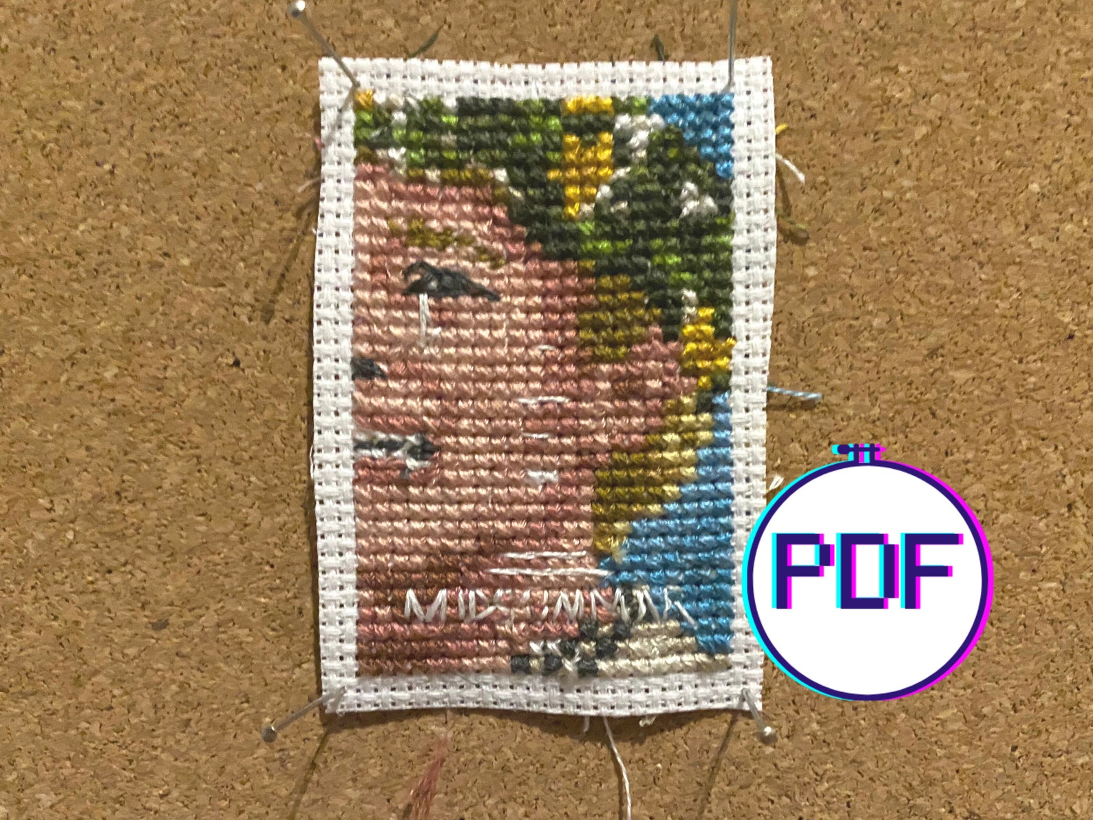 MIDSOMMAR Mini Movie Poster Cross Stitch Pattern PDF Download - Etsy
