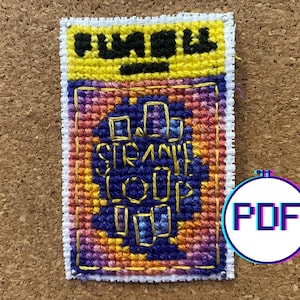A STRANGE LOOP Mini Broadway Playbill Cross Stitch Pattern (PDF) - Etsy