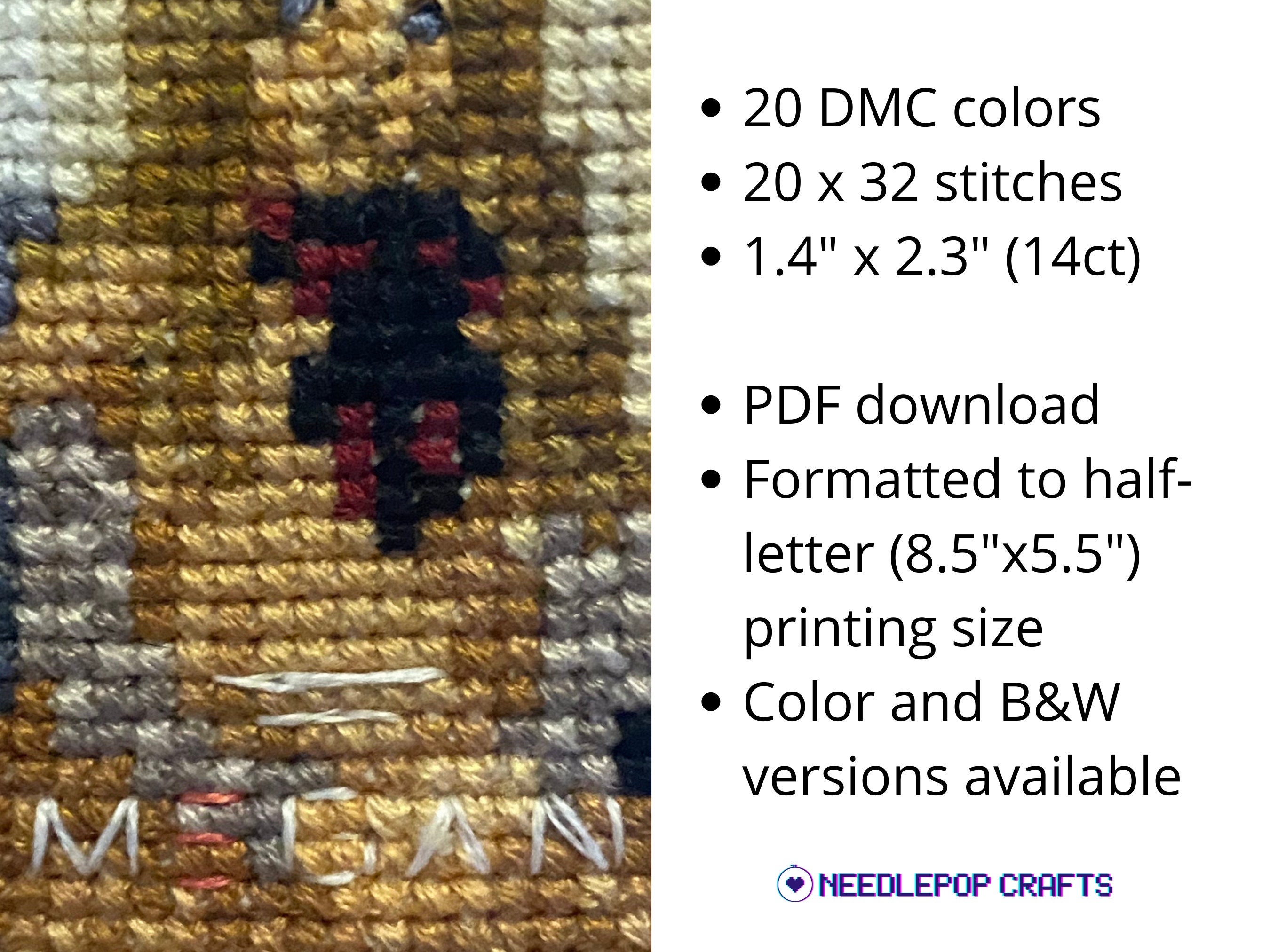 M3GAN Mini Movie Poster Cross Stitch Pattern PDF Download - Etsy Canada