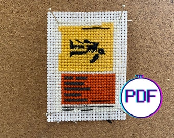 MIDSOMMAR Mini Movie Poster Cross Stitch Pattern PDF Download - Etsy