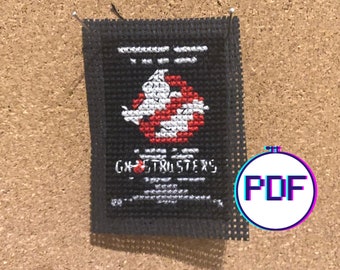 Cross Stitch Ghostbusters - Etsy