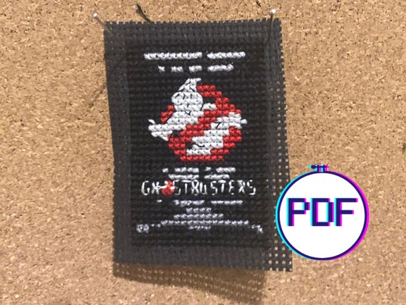 GHOSTBUSTERS 1984 Mini Movie Cross Stitch Pattern - Etsy