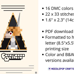 A CLOCKWORK ORANGE Mini Movie Poster Cross Stitch Pattern (PDF) - Etsy