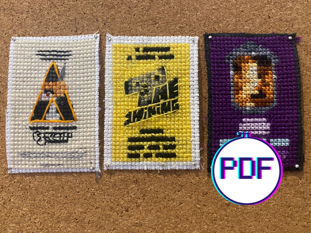 Stanley Kubrick's Mini Cross Stitch Movie Poster Patterns - Etsy