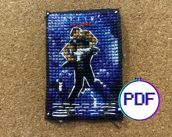 THEY LIVE Mini Movie Poster Cross Stitch Pattern PDF - Etsy