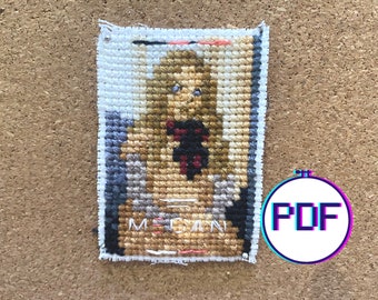 TERMINATOR Mini Movie Poster Cross Stitch Pattern PDF - Etsy