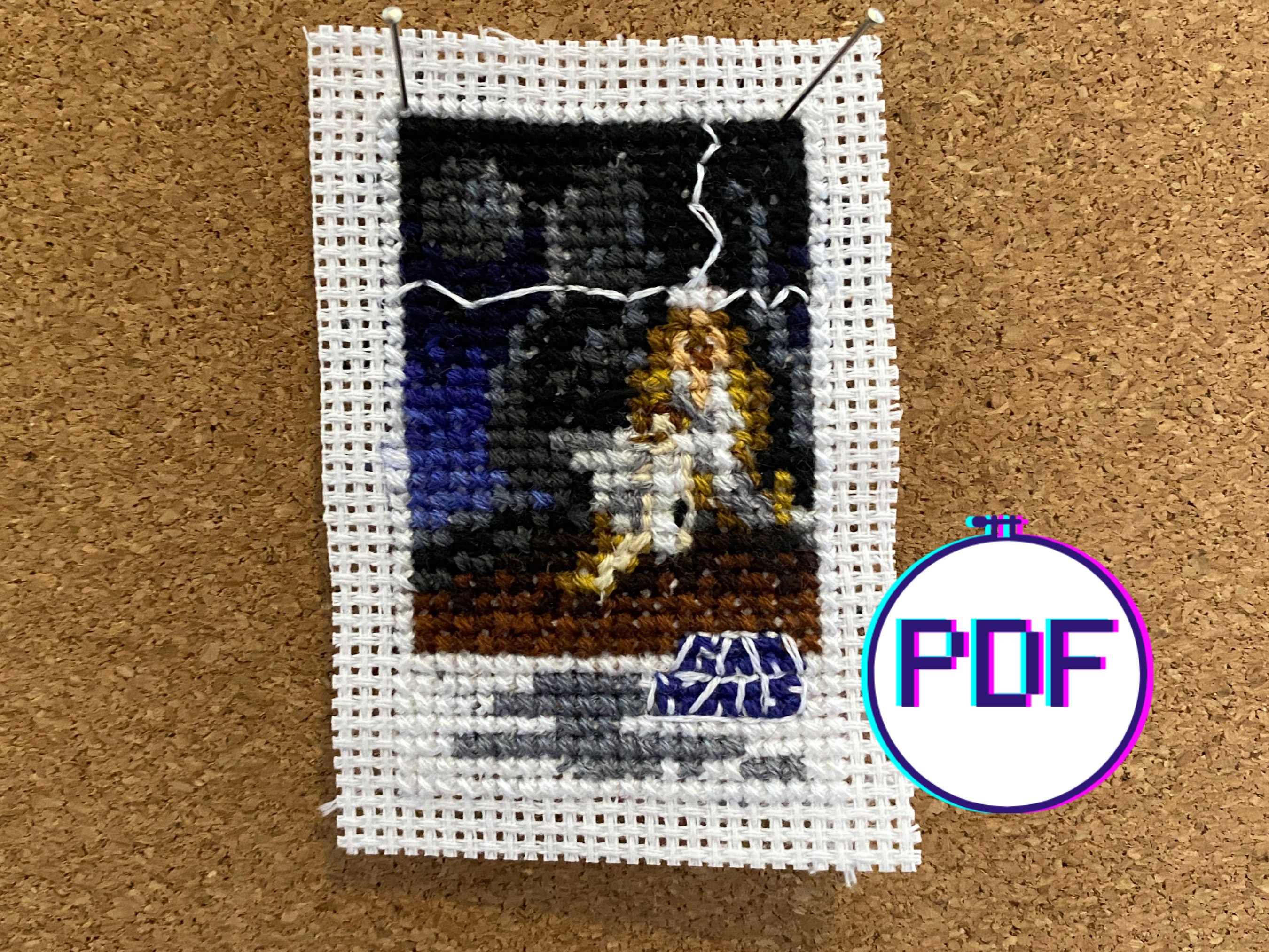 STAR WARS 1977 Mini Movie Poster Cross Stitch Pattern PDF - Etsy