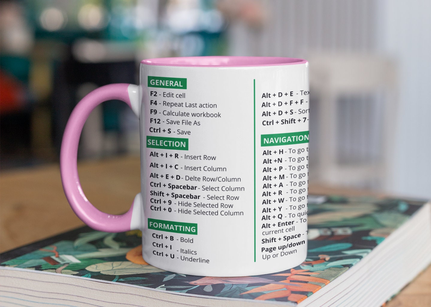 Excel Super Shortcuts Mug tiktok: Coworker Coffee Mug - Etsy