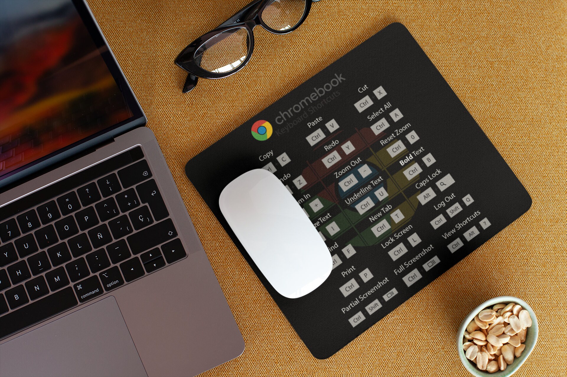 Chromebook Super Shortcuts Mouse Pad, Student Learner Mousepad ...