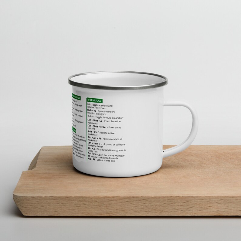 Excel Super Shortcuts Mug: Coworker Coffee Mug Office Mug - Etsy