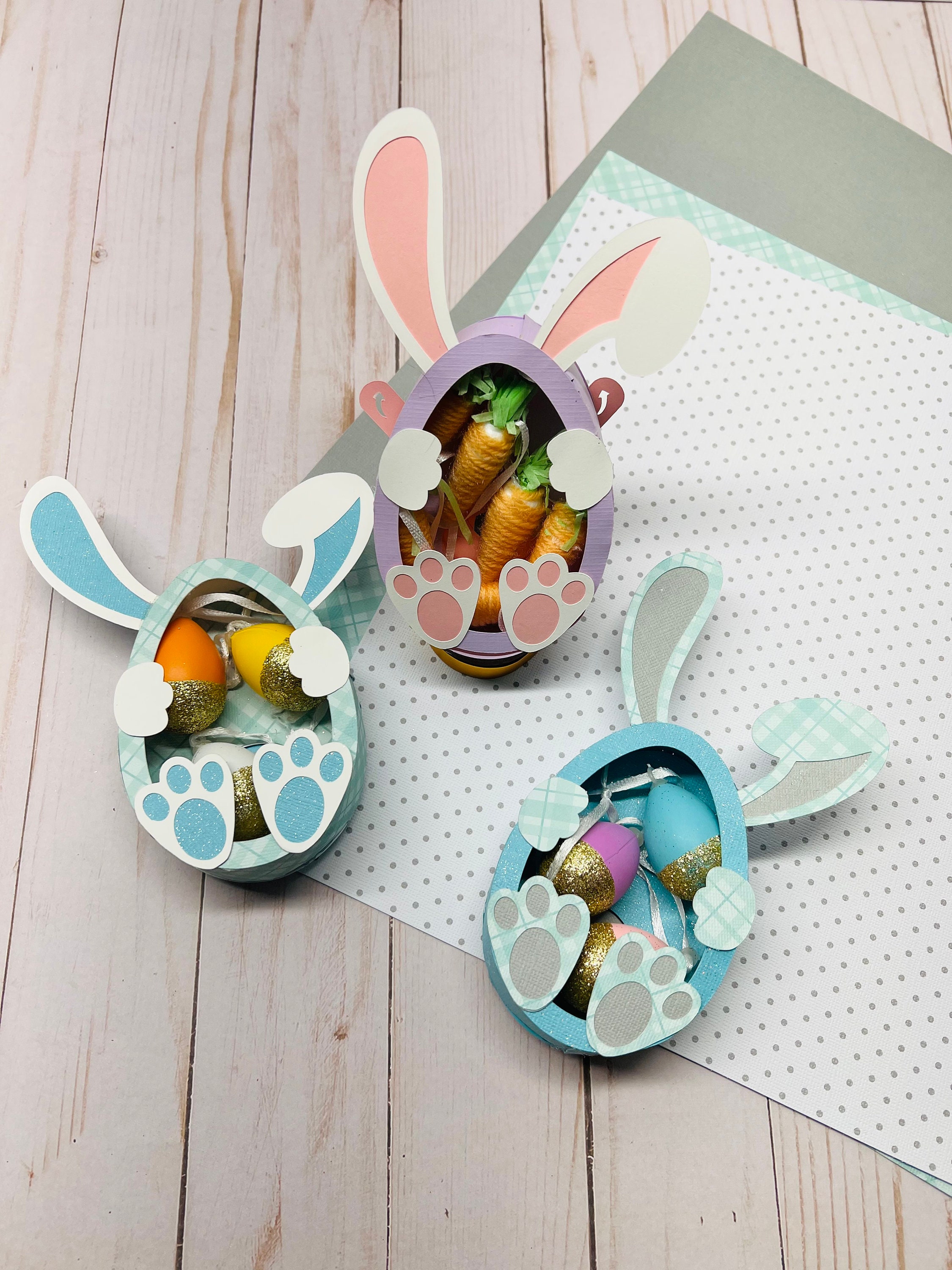 Easter Candy Box WITH Opening Mechanism Digital File Layered - Etsy
