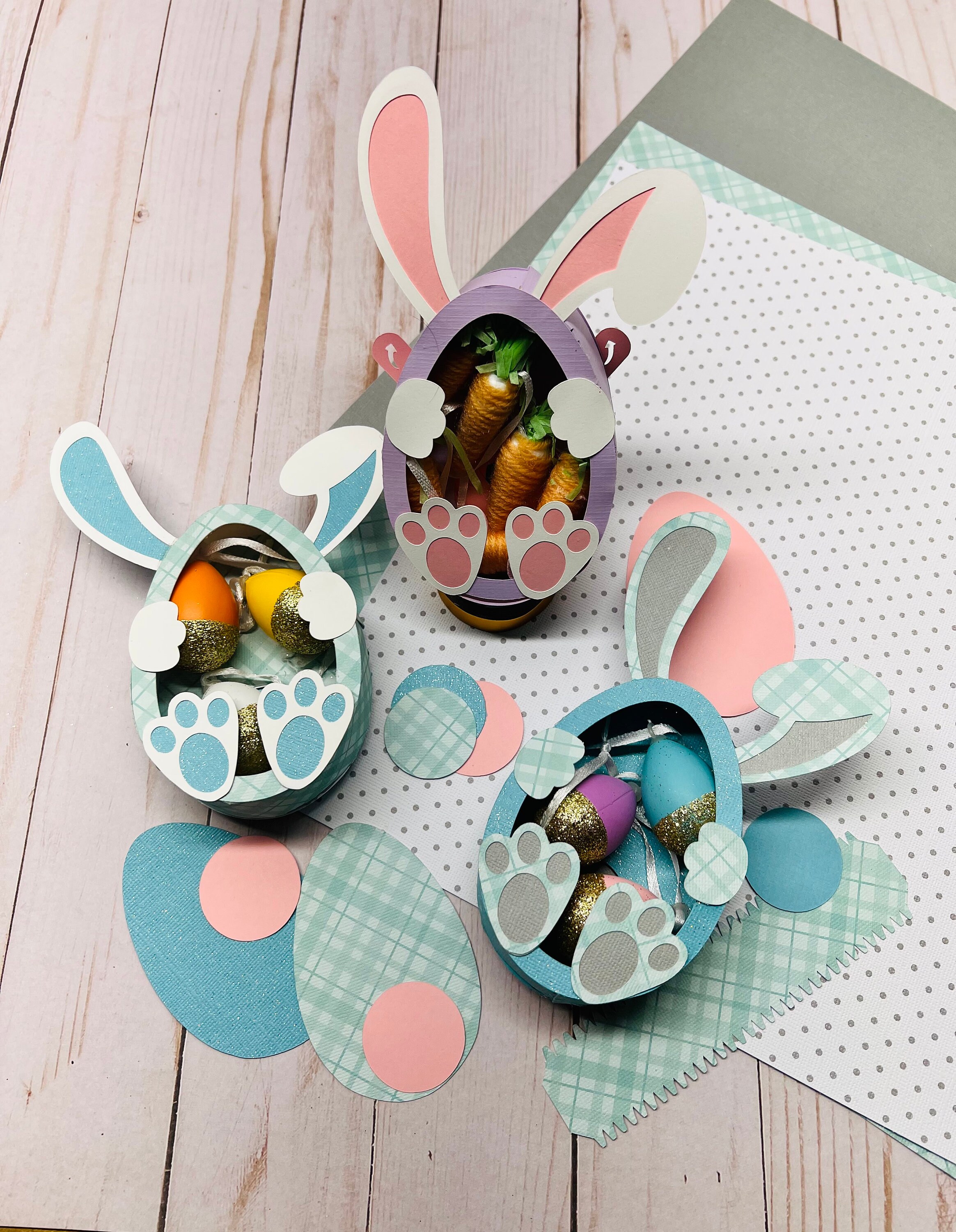 Easter Candy Box WITH Opening Mechanism Digital File Layered - Etsy