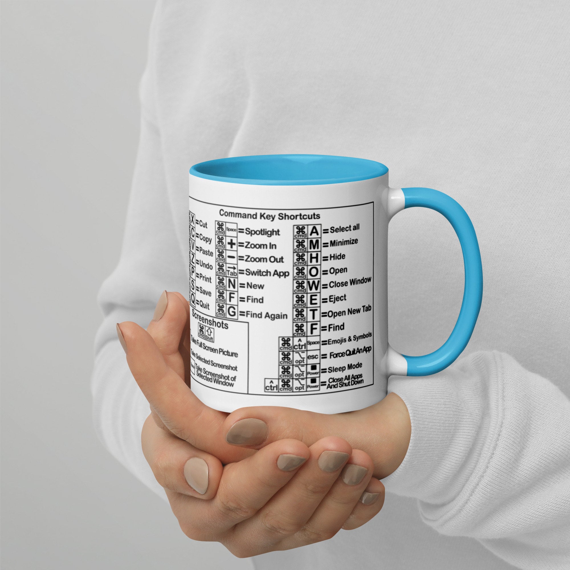 Mac Mug Mac OS Shortcuts Cheat Sheet Mug Apple Cheat Sheet - Etsy