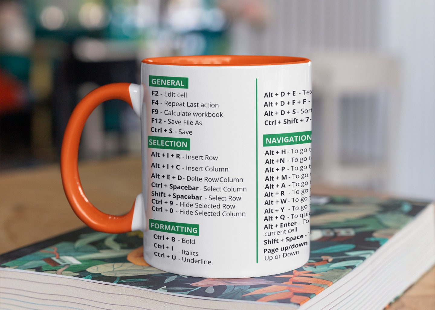 Excel Super Shortcuts Mug tiktok: Coworker Coffee Mug - Etsy