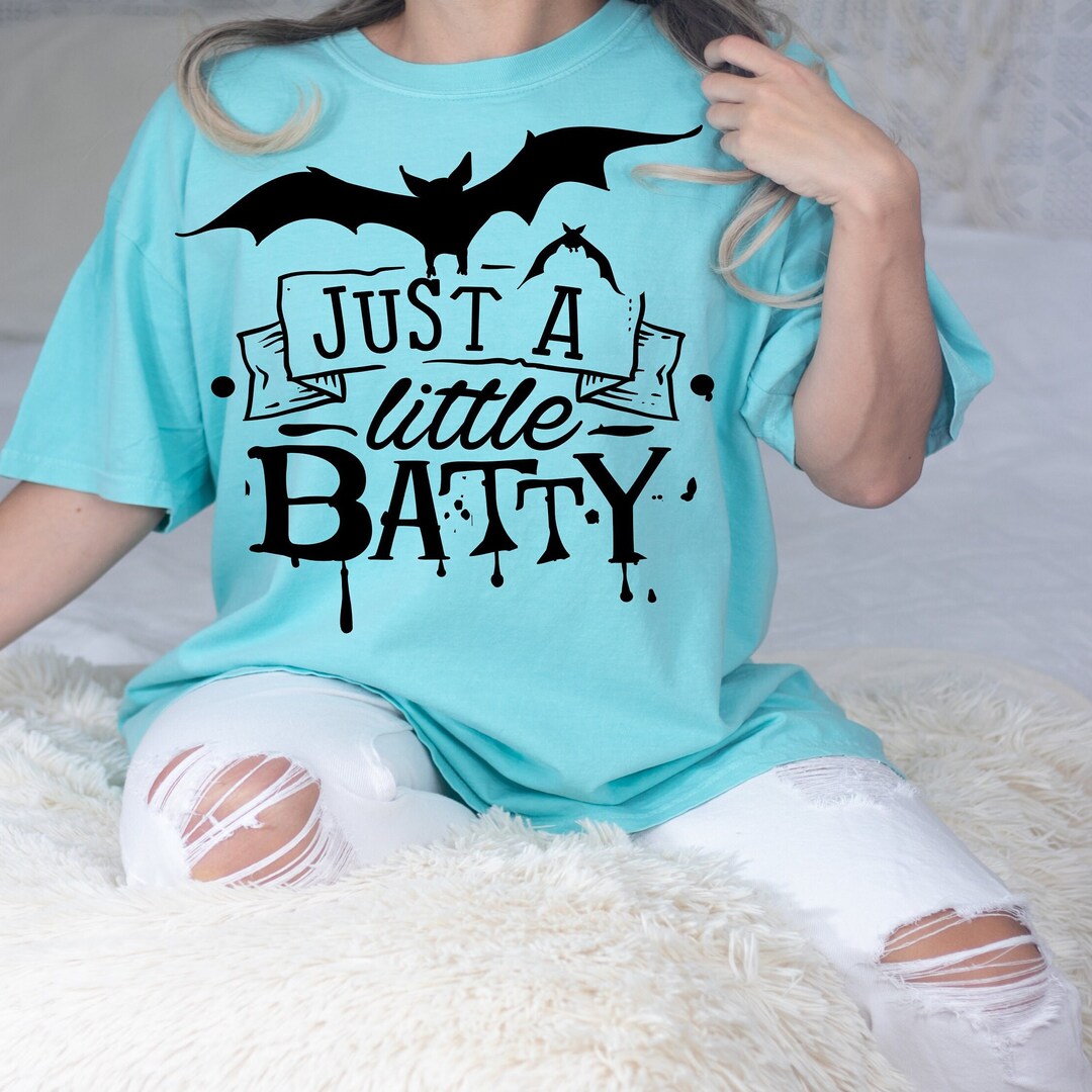 Just a Little Batty SVG Digital Cut File - Etsy