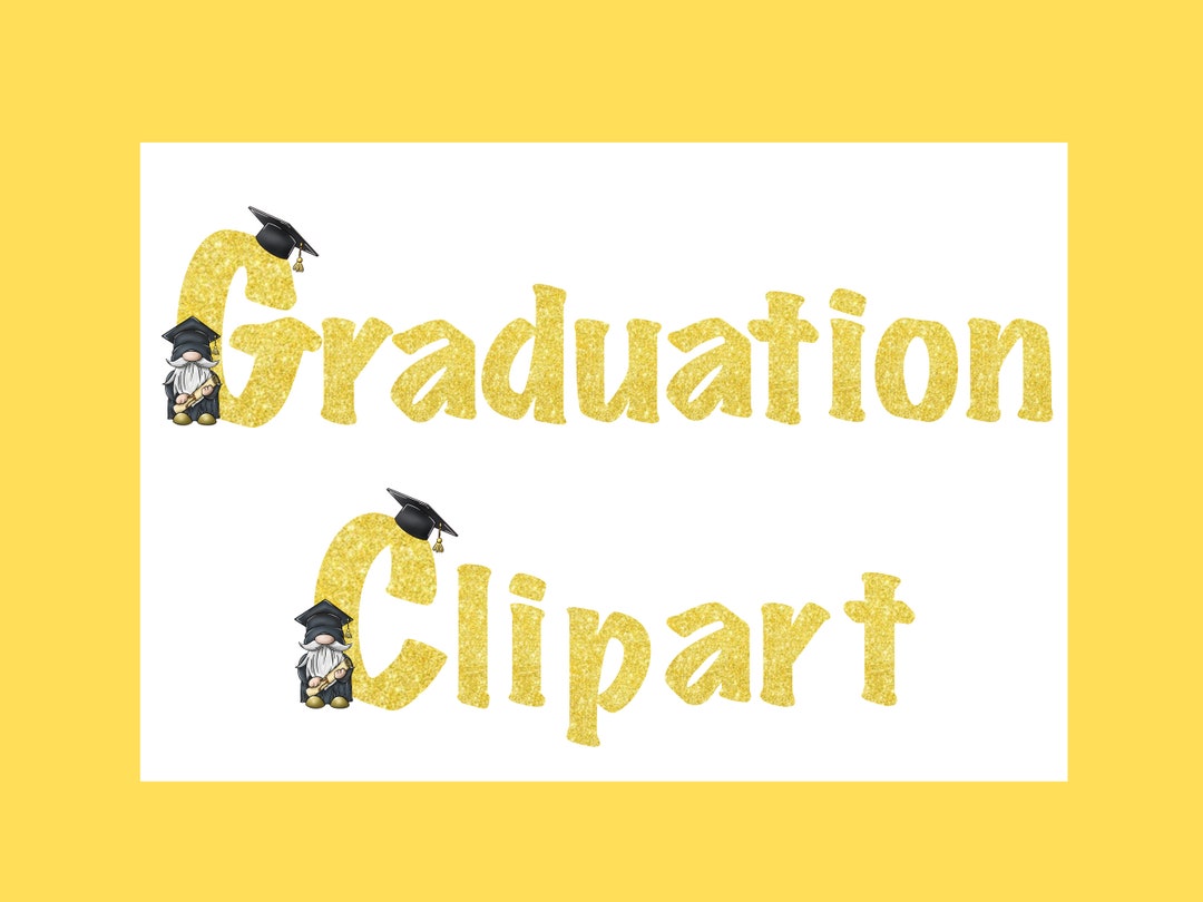 Graduation Gnome Alphabet Clip Art | Sublimation | PNG Letters | Gonk ...