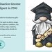 Graduation Gnome Clip Art | Sublimation | PNG | Gonk | Graduation Day ...