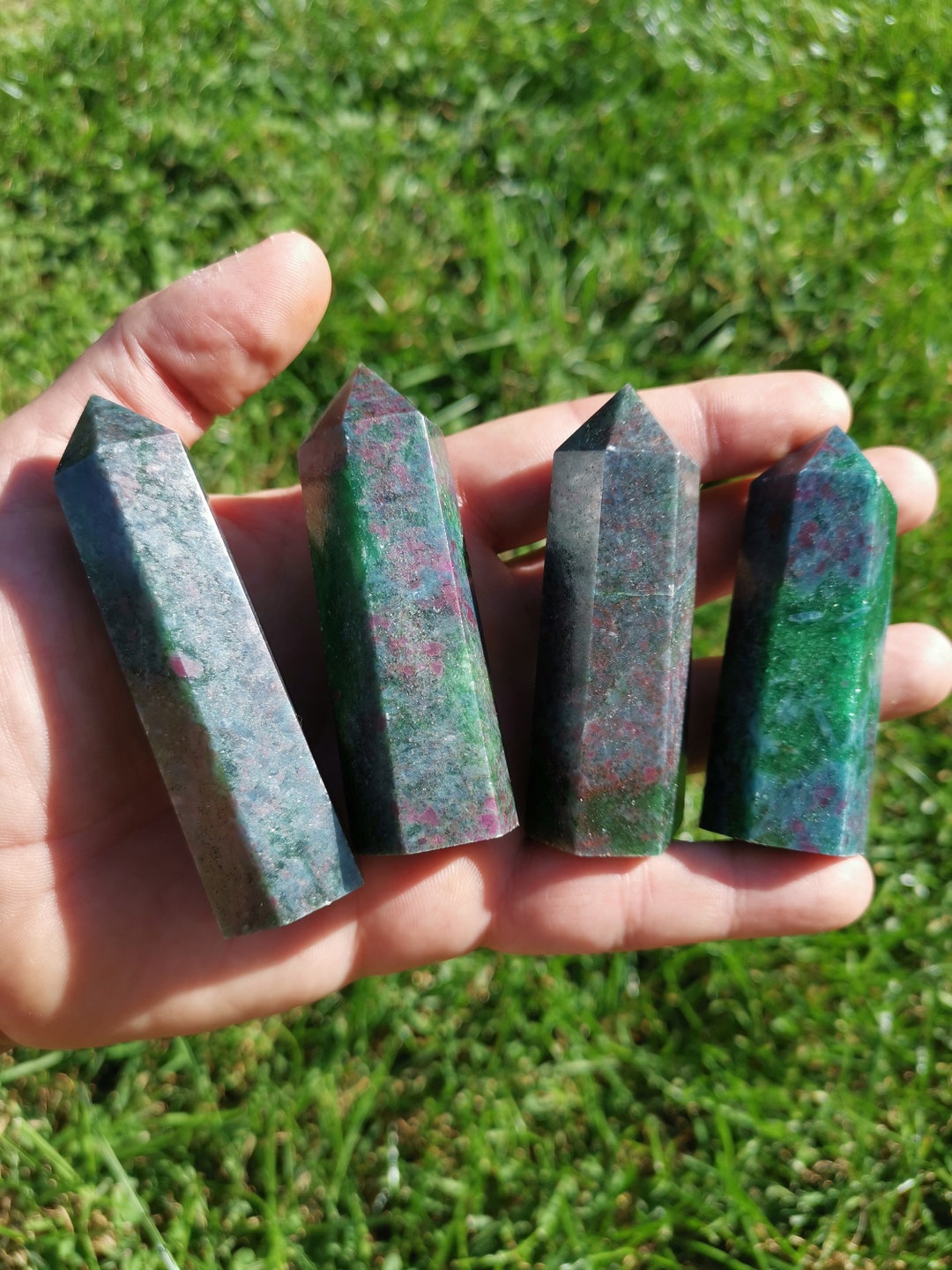 Ruby Kyanite, Collectible Obelisk Point, Lithotherapy, Natural Stone - Etsy