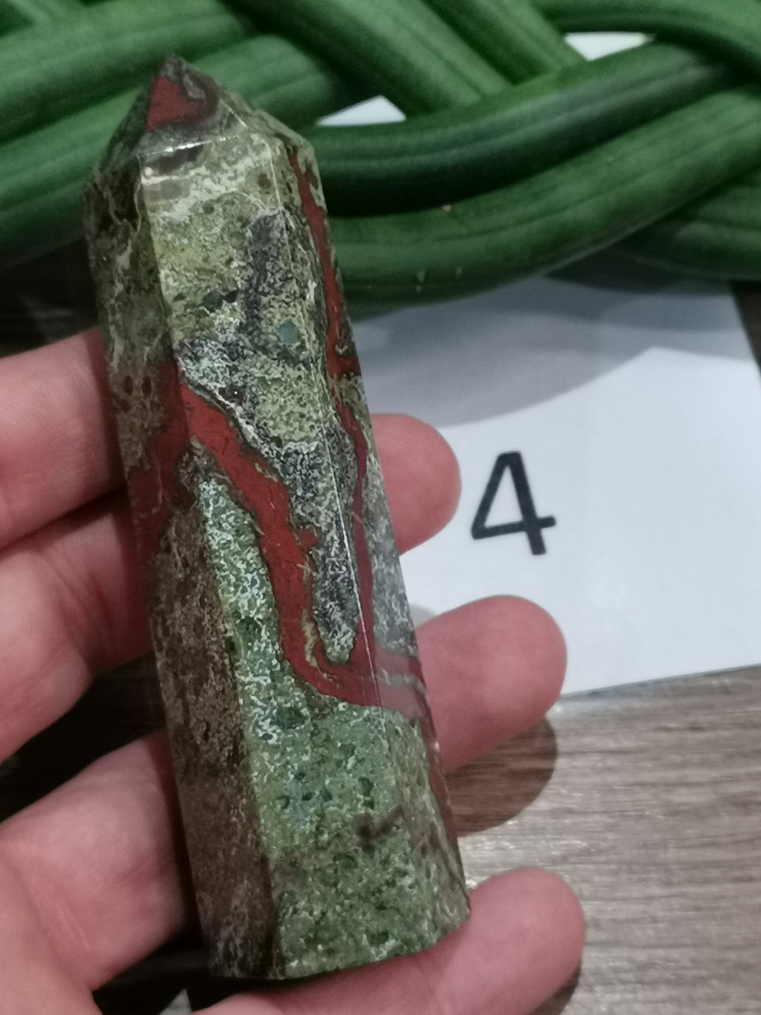 Dragon's Blood Jasper, Collectible Obelisk, Lithotherapy Point - Etsy
