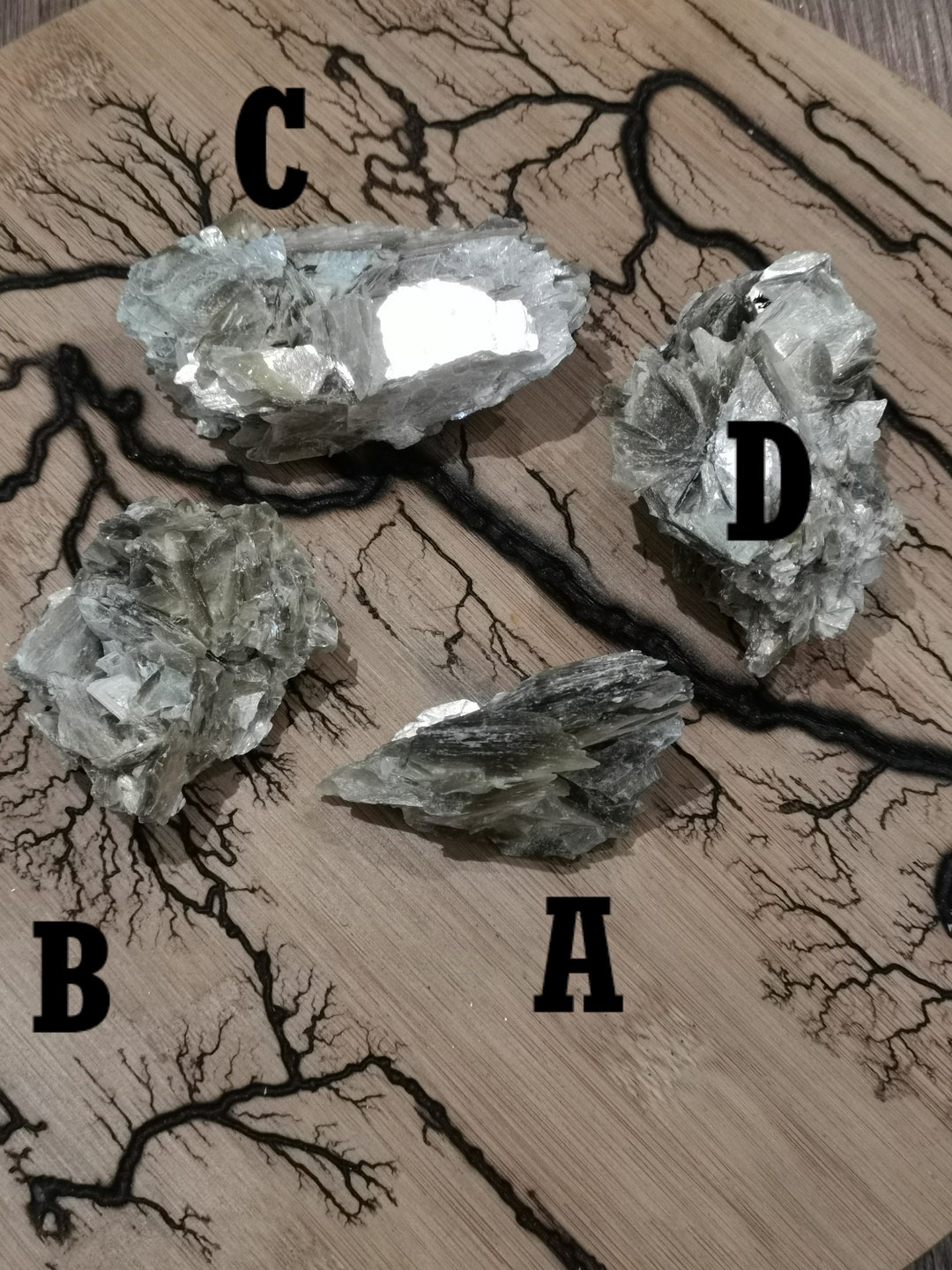 GOLD Star Mica / Golden Mica / RAW Natural Stone -> CHOICE - Etsy