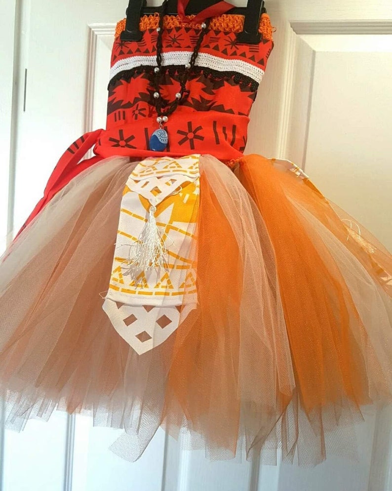 Moana Inspired Tutu Dress Up - Etsy