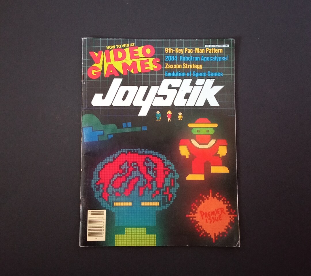 Rare 1982 Joystik Video Game Magazine Launch Issue - Etsy