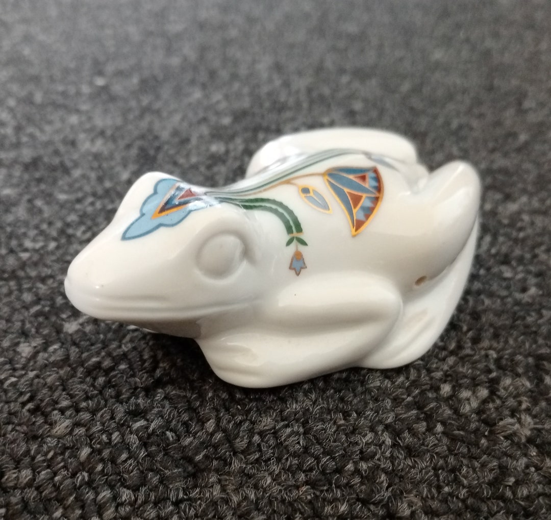 Vintage Elizabeth Arden Frog Pomander Ornament Treasures of the ...
