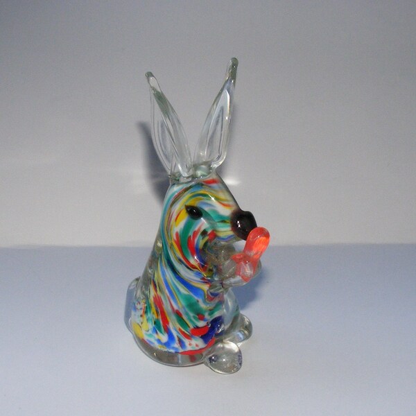 Glass Rabbit - Etsy
