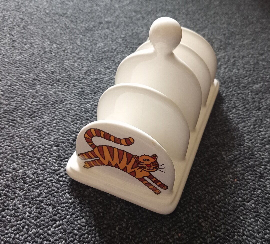 Vintage Arthur Wood Cat Toast Rack - Etsy UK