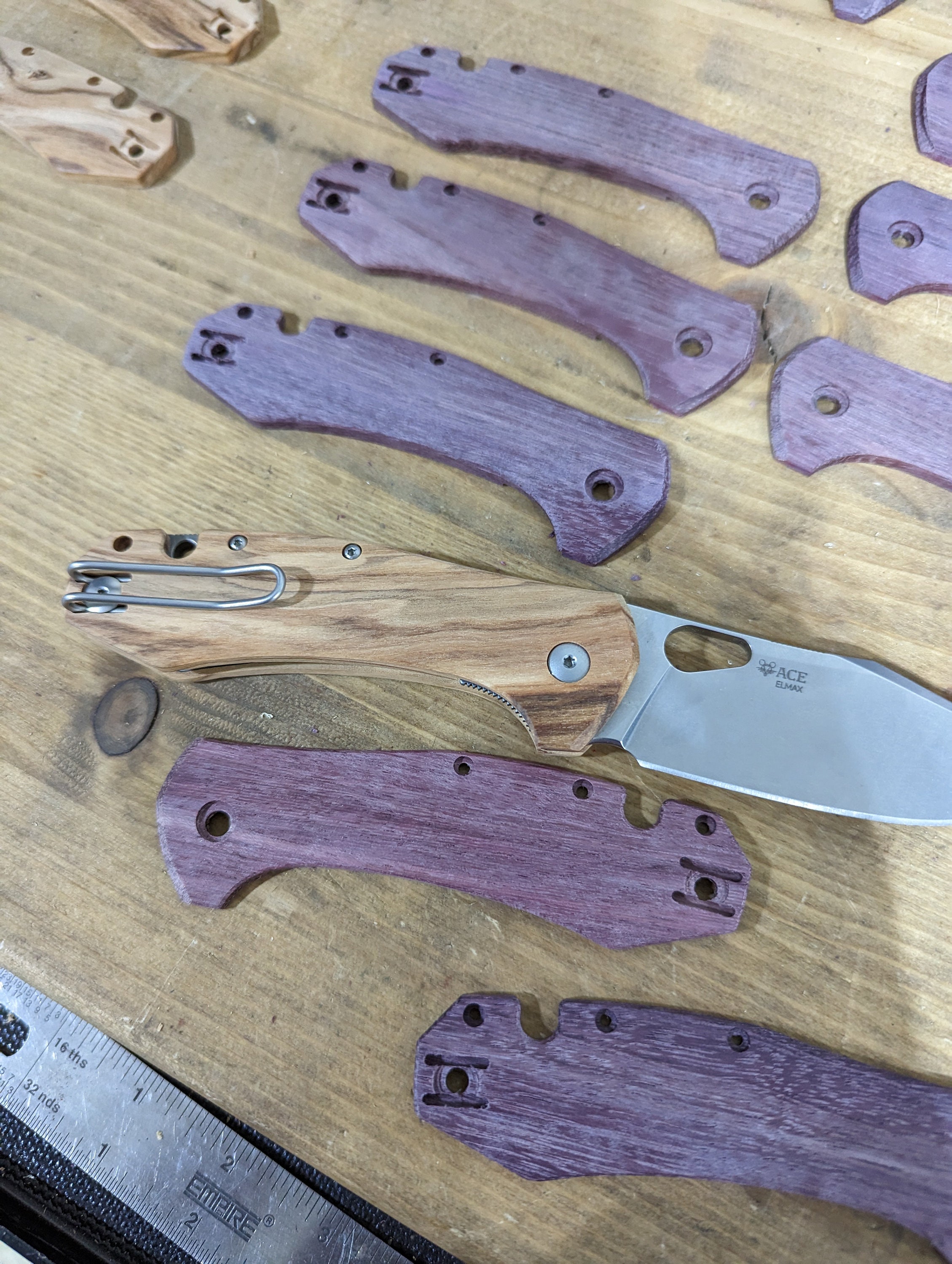 Custom CNC Knife Scales and Handles - Etsy