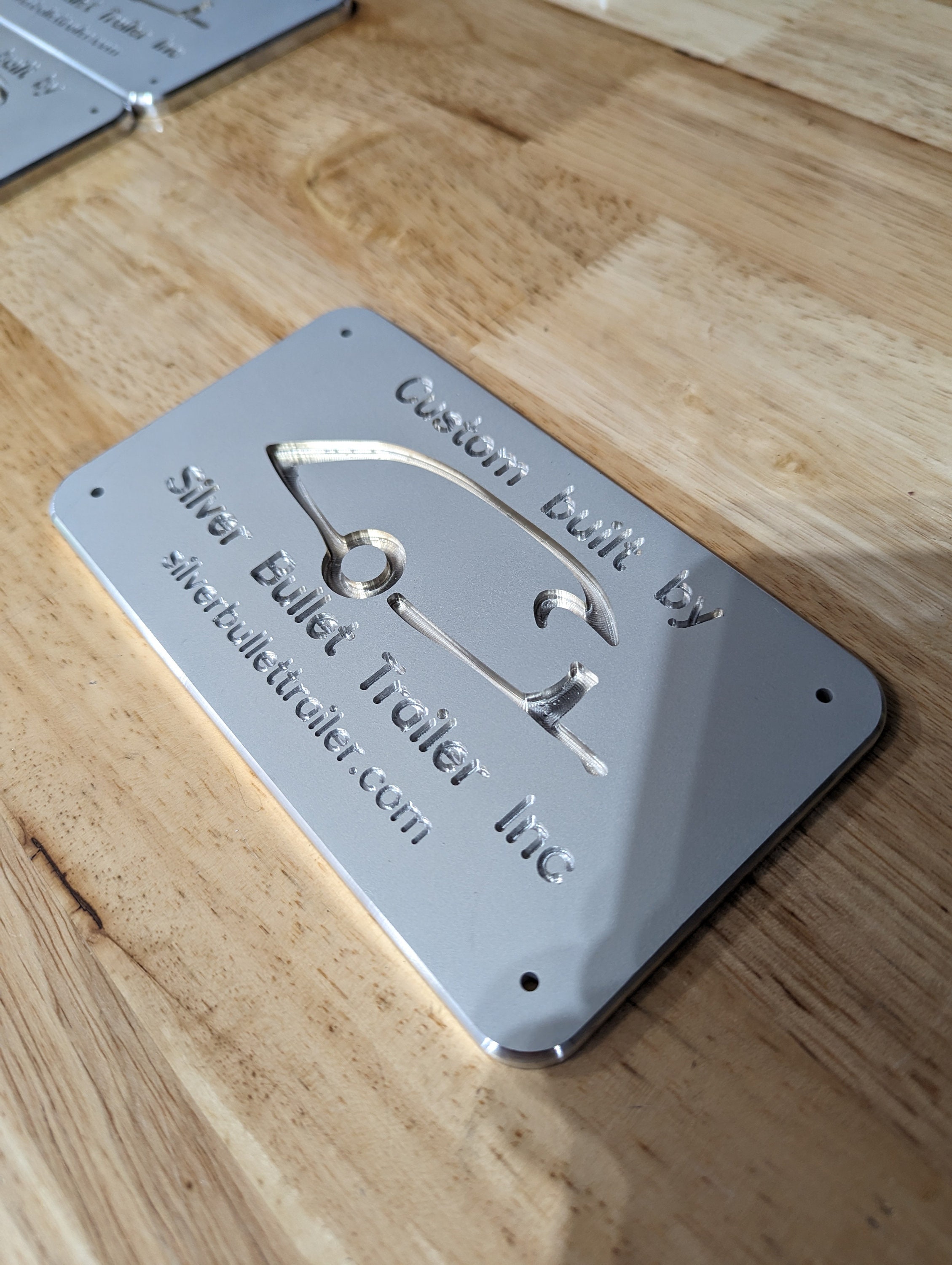 Custom Company Nameplates, Plaques, ETC. Made With Metal, Wood, and ...