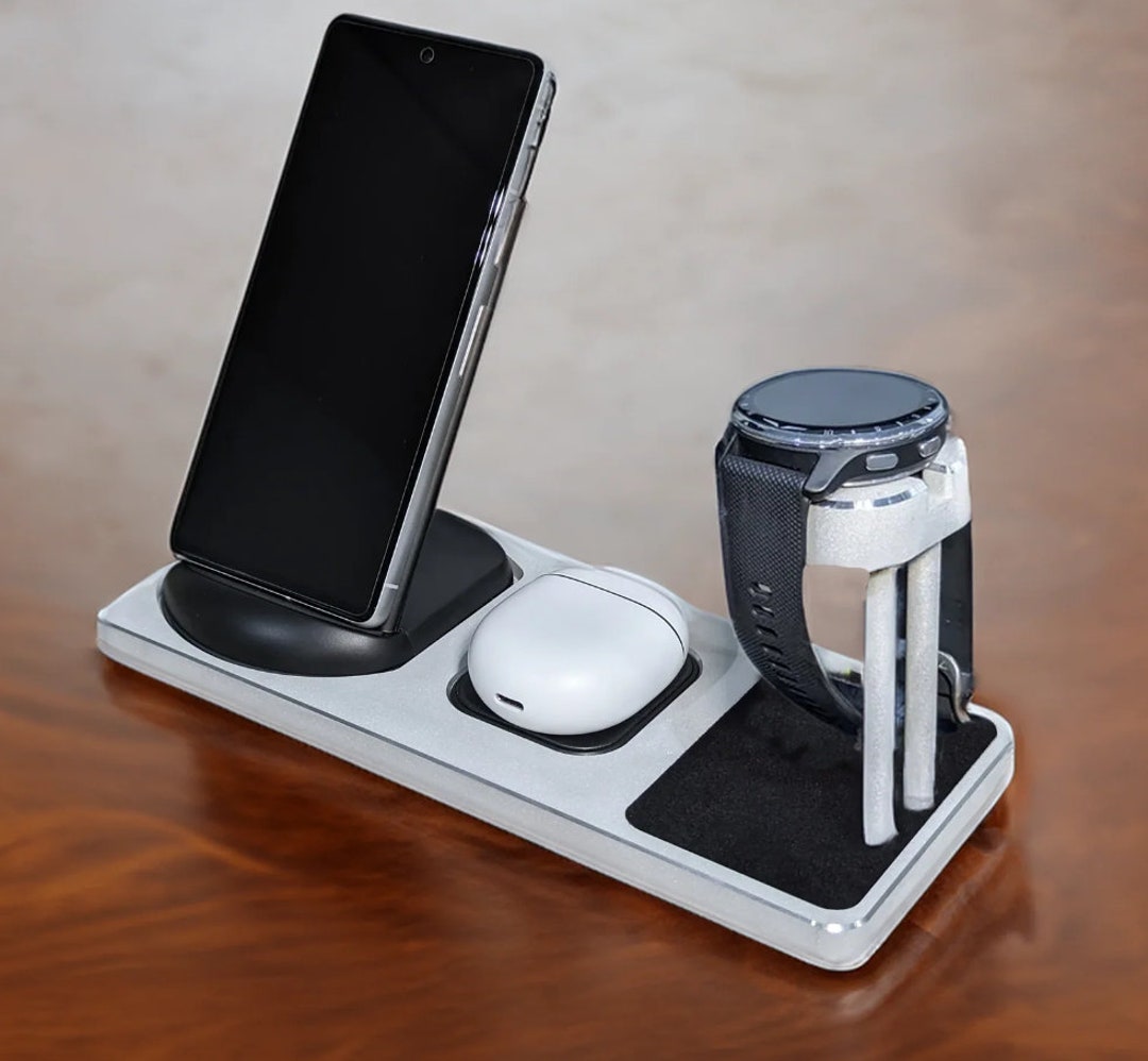Custom Aluminum Charging Stand Made for Garmin Smartwatches Wireless ...
