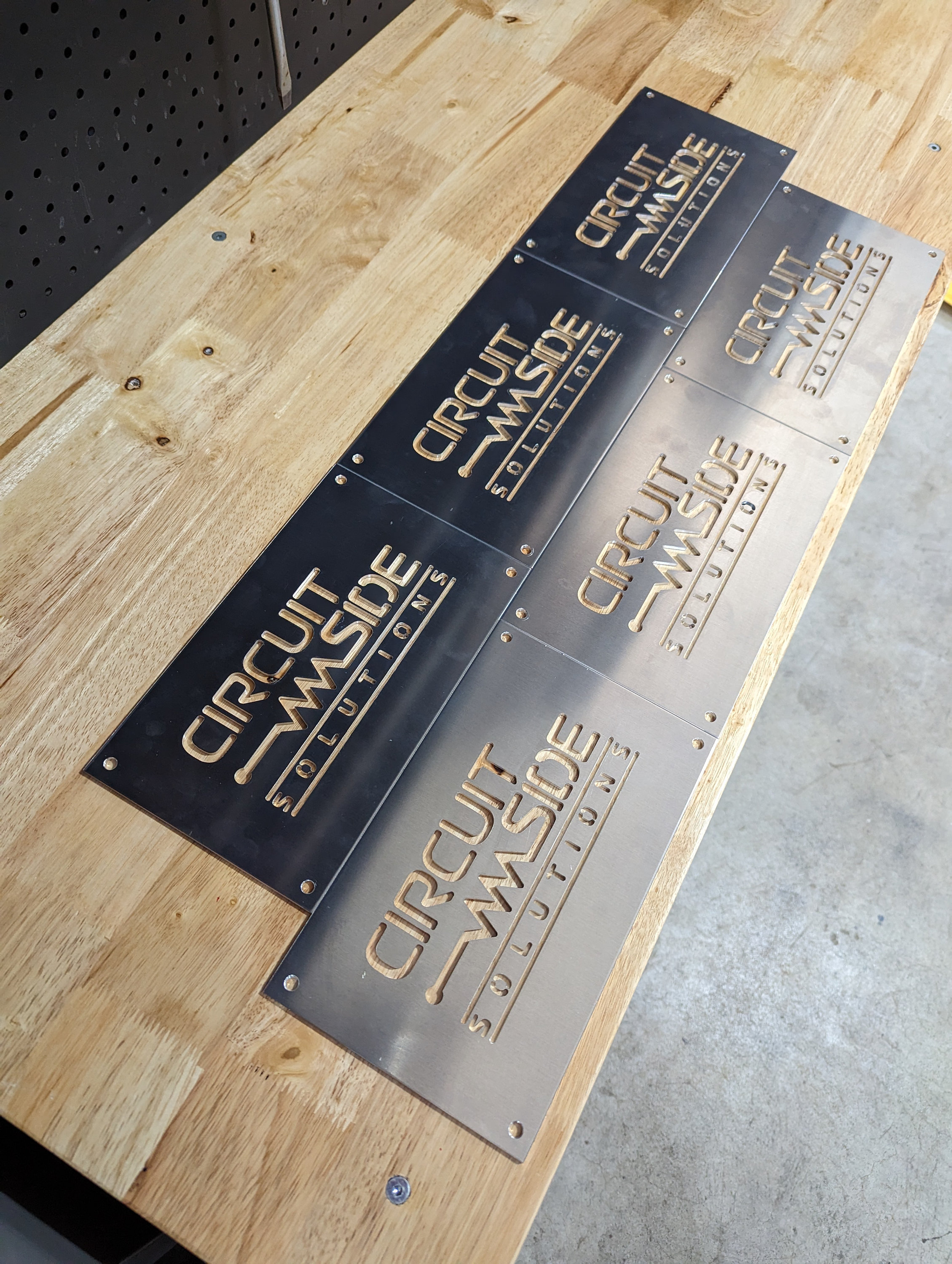 Custom Company Nameplates, Plaques, ETC. Made With Metal, Wood, and ...
