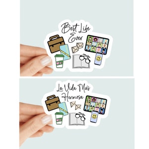 Best Life Ever Stickers La Vida Más Hermosa Sticker PSS | Etsy