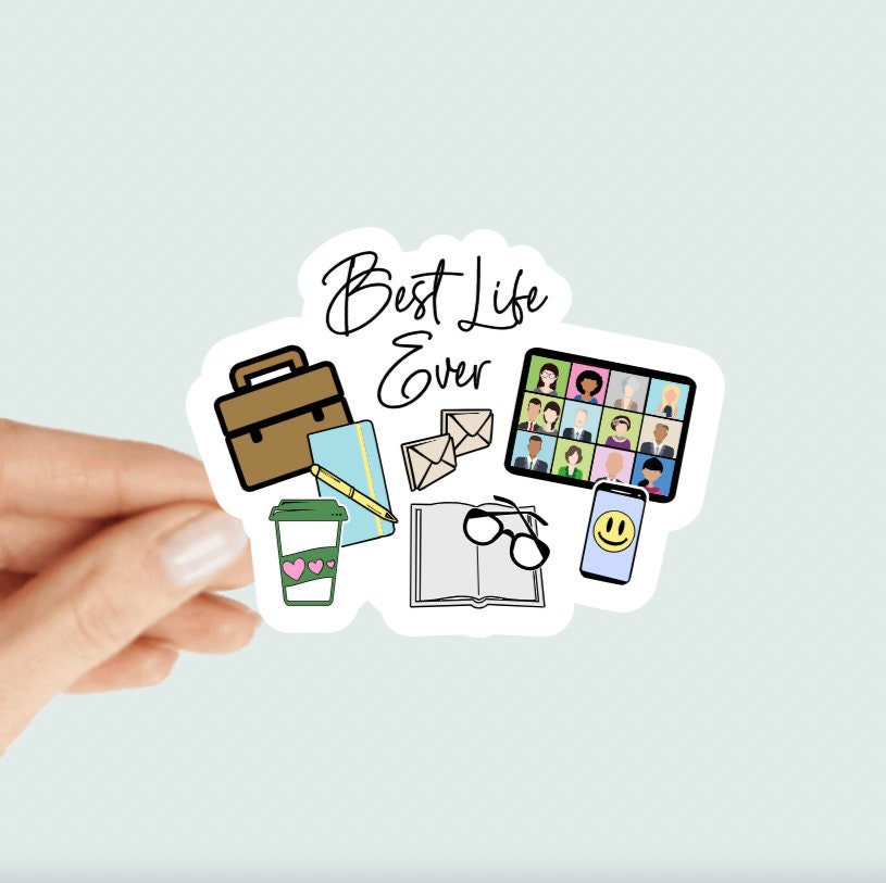Best Life Ever Stickers La Vida Más Hermosa Sticker PSS | Etsy