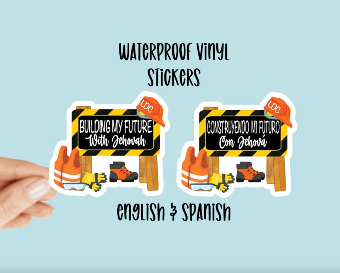 JW Gift LDC Building My Future With Jehovah Construyendo Mi - Etsy