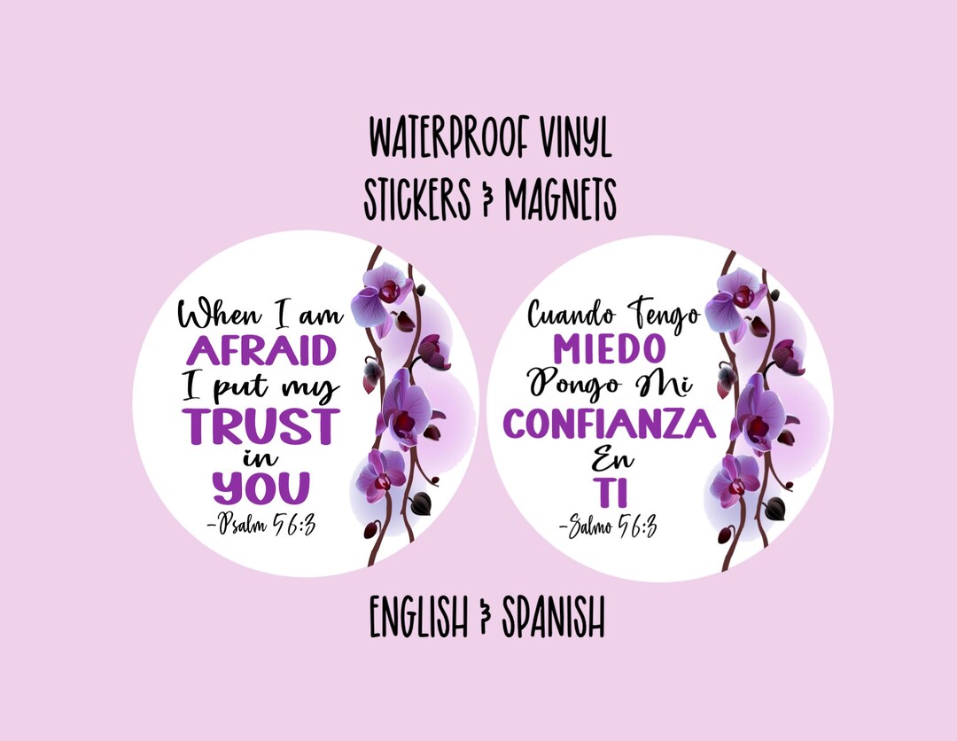 2024 Year Text, JW, When I Am Afraid I Put My Trust in You, Psalm 56:3 ...