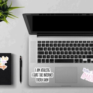 Impossible Sticker, Motivational Stickers, Waterproof Stickers, Water ...